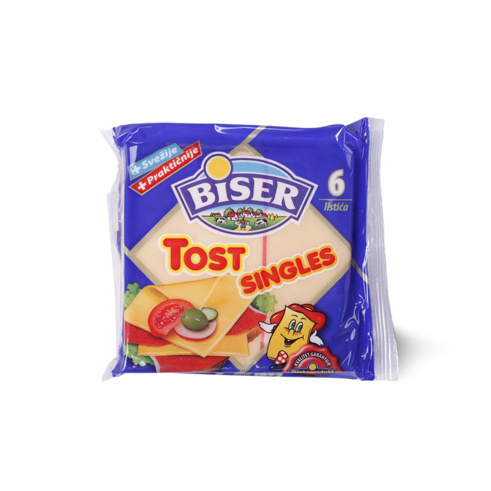 Biser | Sir Tost Topi singles Biser 120g | Maxi