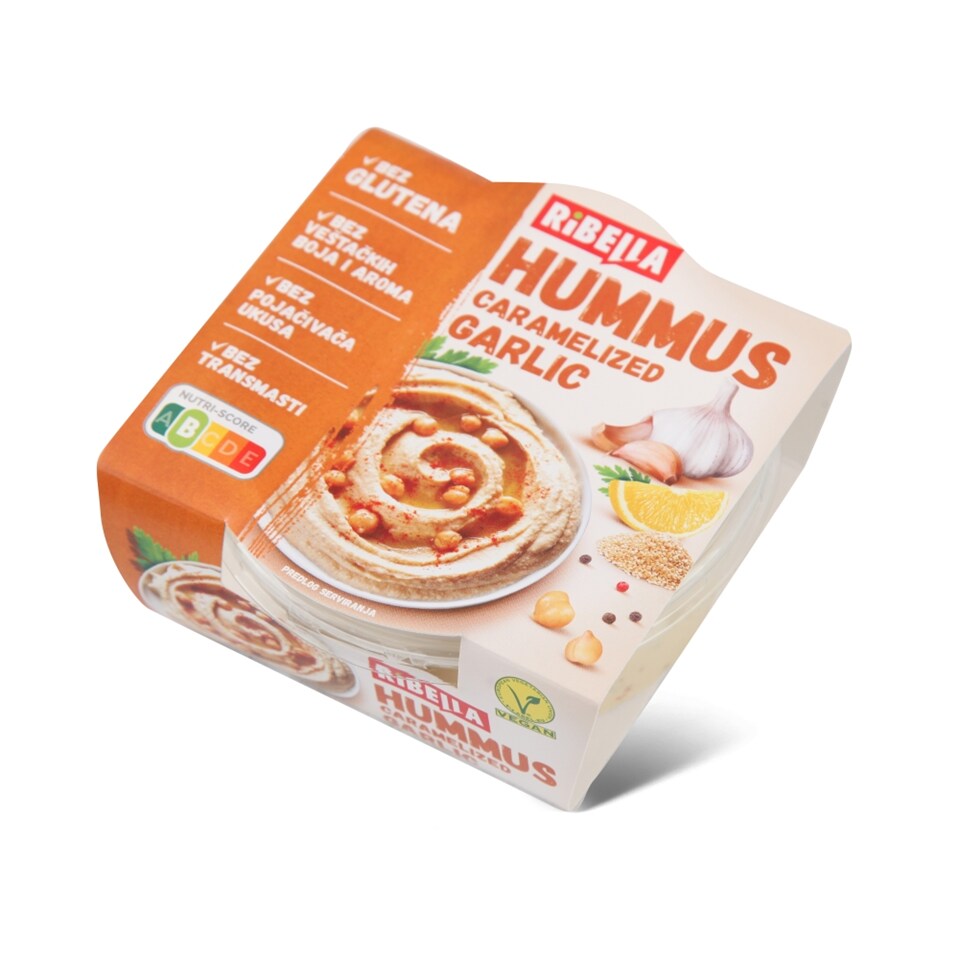 Ribella | Hummus Caramelized Garlic Ribella 200g | Maxi