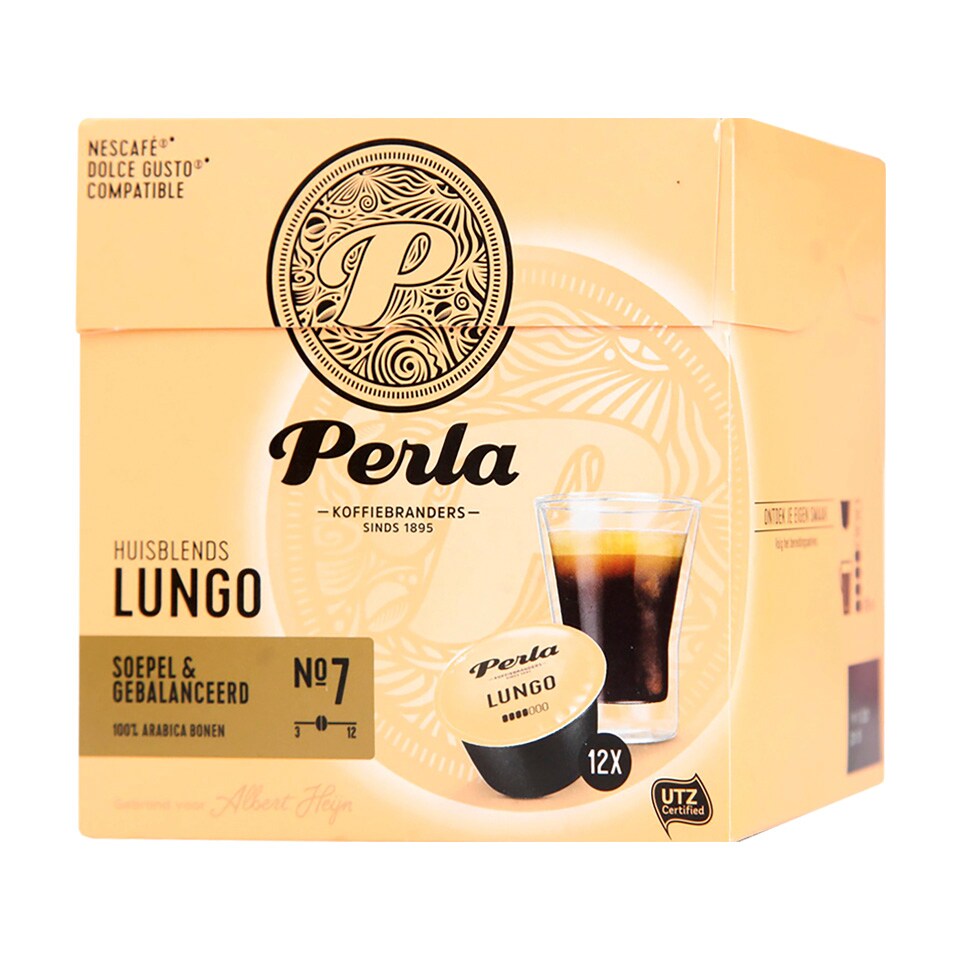 Perla | Kafa Dolce Gusto lungo Perla UTZ 12caps | Maxi