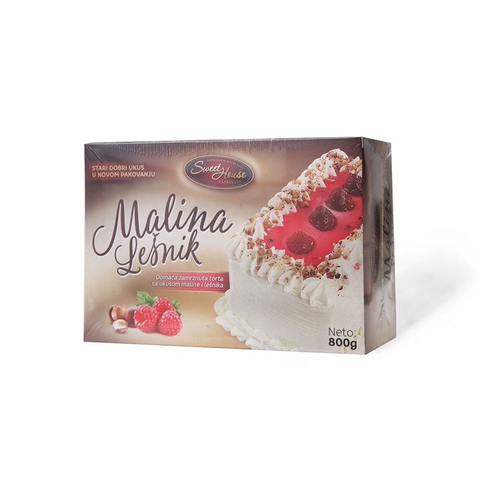 Slatki dar | Smrz.torta Slatki dar malina lesnik 800g | Maxi