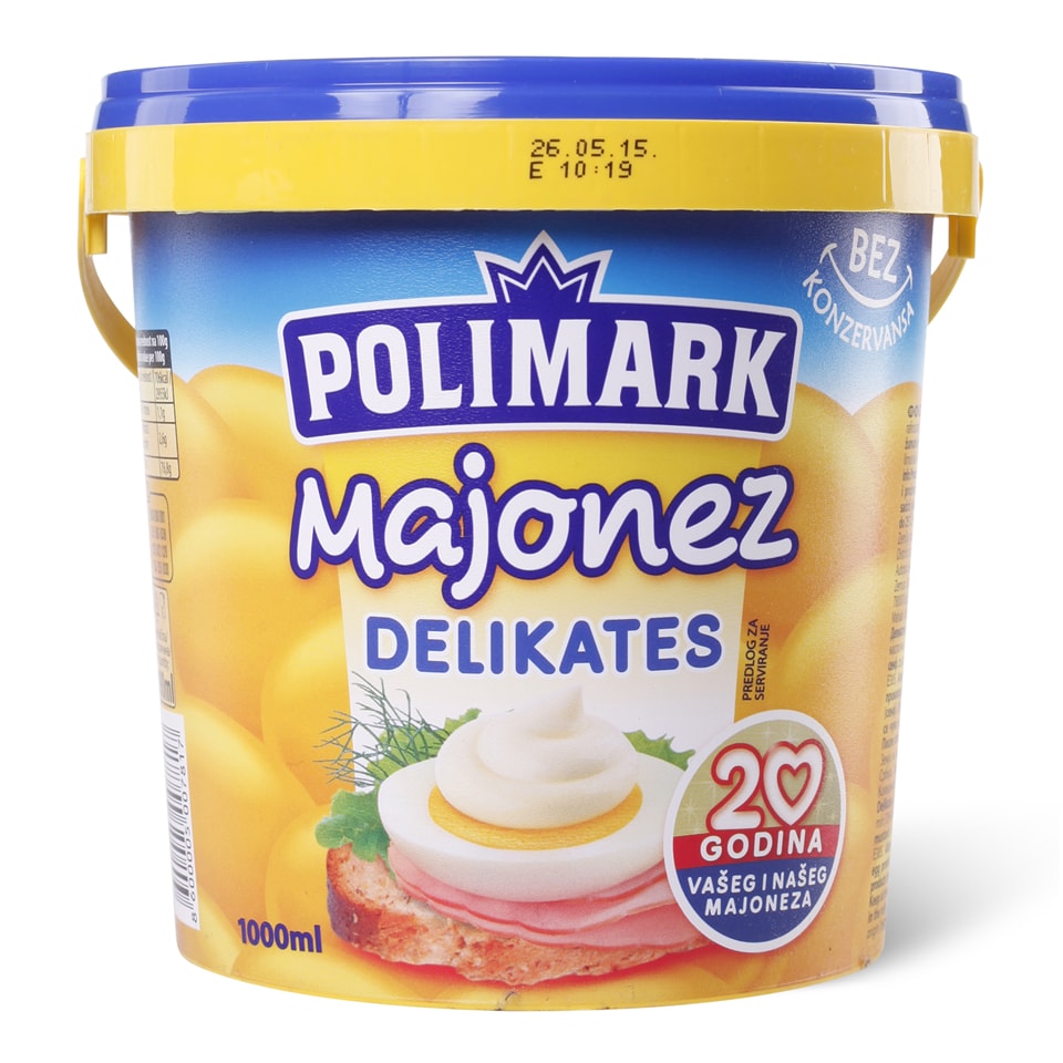 Polimark | Majonez delikates Polimark kantica 1L | Maxi