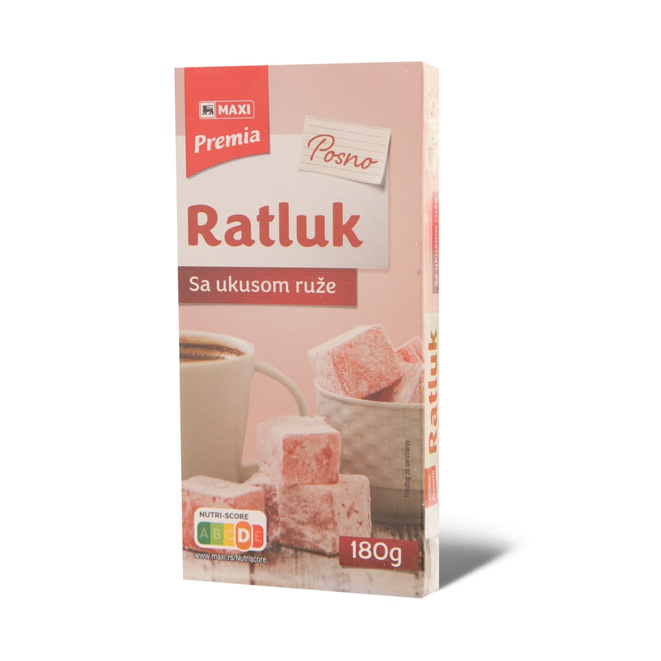 Maxi | Ratluk sa ukusom ruze Maxi 180g | Maxi