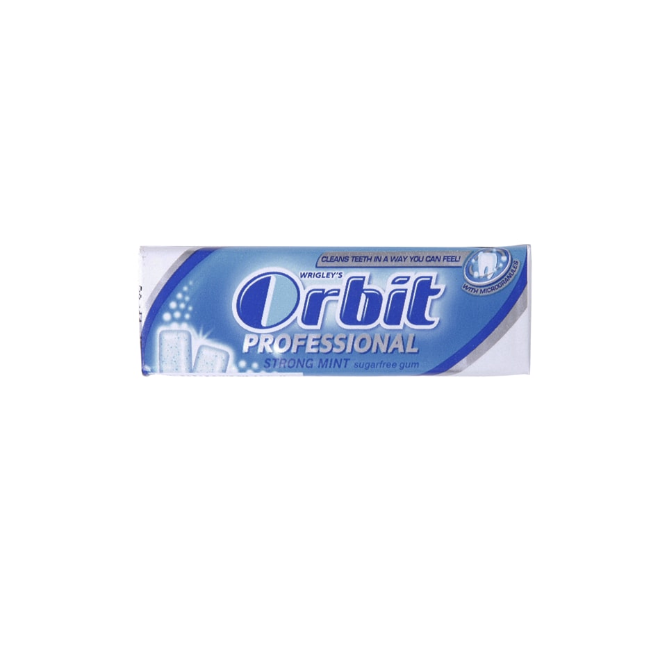 Orbit | Zvaka Orbit Professional Strong Mint 14g Wrigley | Maxi