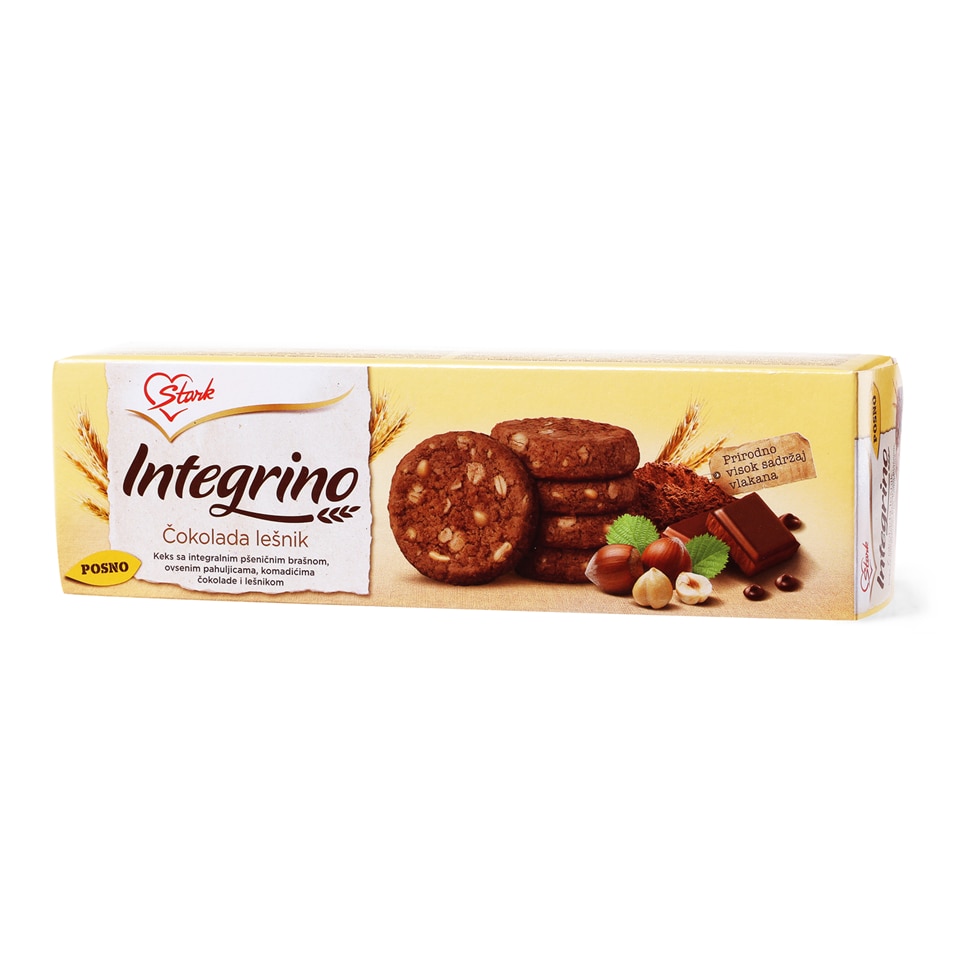 Stark | Keks Stark Integrino cokolada lesnik185g | Maxi