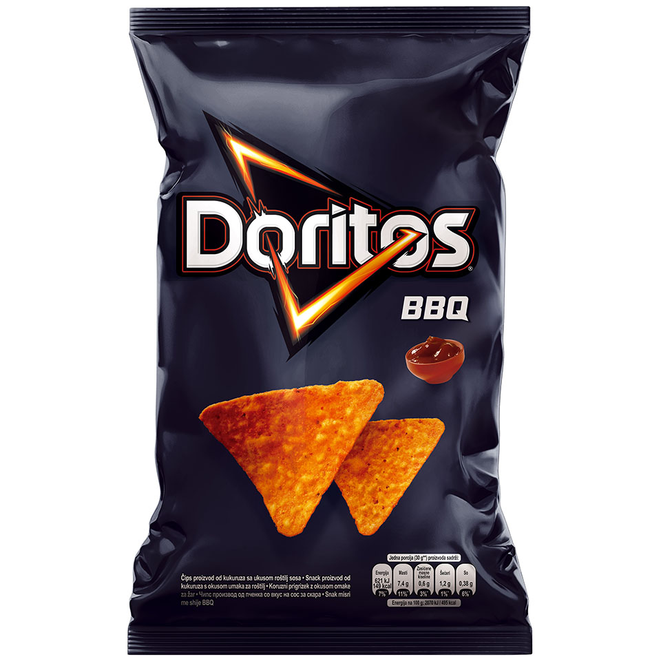 Doritos | Tortilja Barbeque Doritos 90g | Maxi