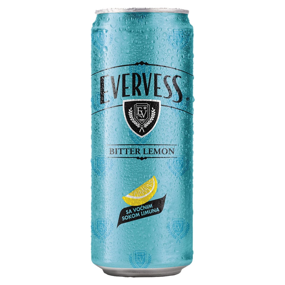 Evervess | Evervess Biter Lemon 0,33l CAN | Maxi