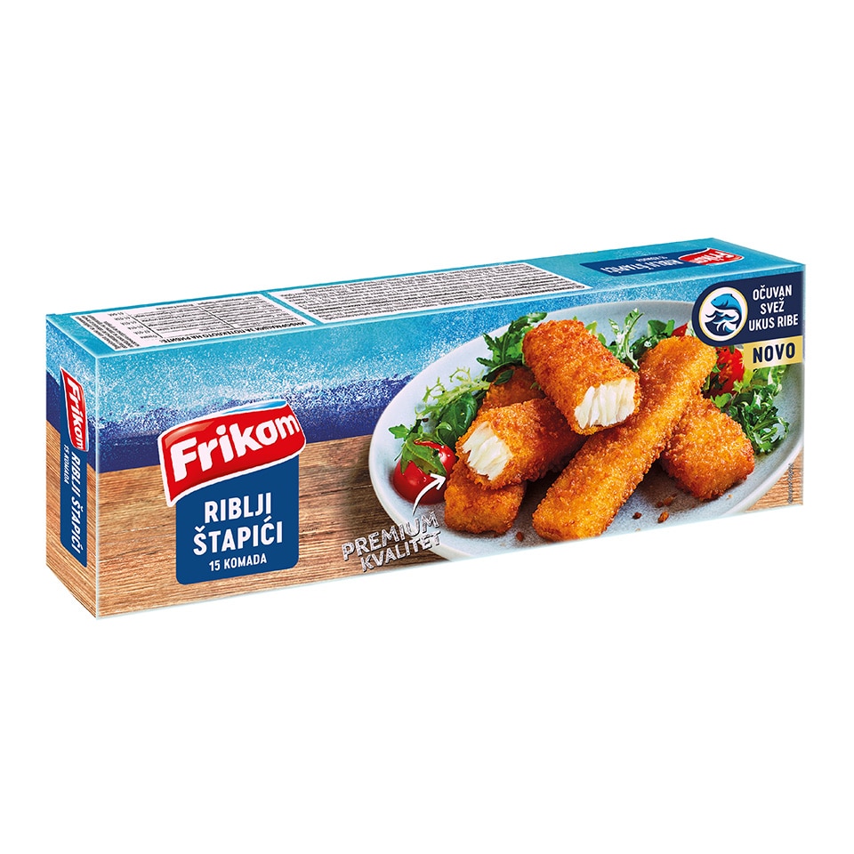 Frikom | Riblji stapici panirani prem.Frikom 450g | Maxi