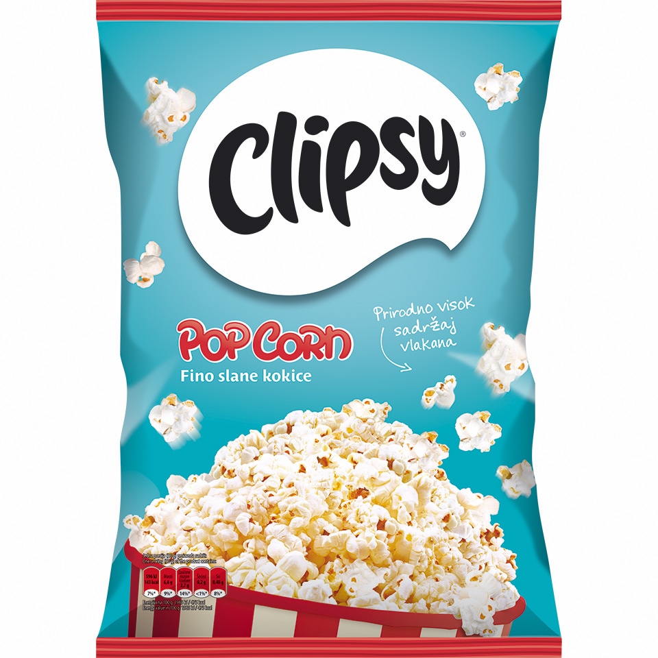 Clipsy | Clipsy PopCorn kokice slane 50g,Marbo product | Maxi