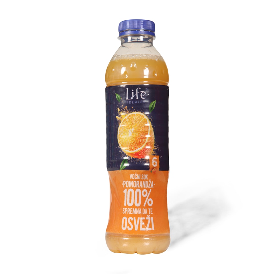 Nectar Life | Sok pomorandza sa vit.C Life 100% 0,75l | Maxi