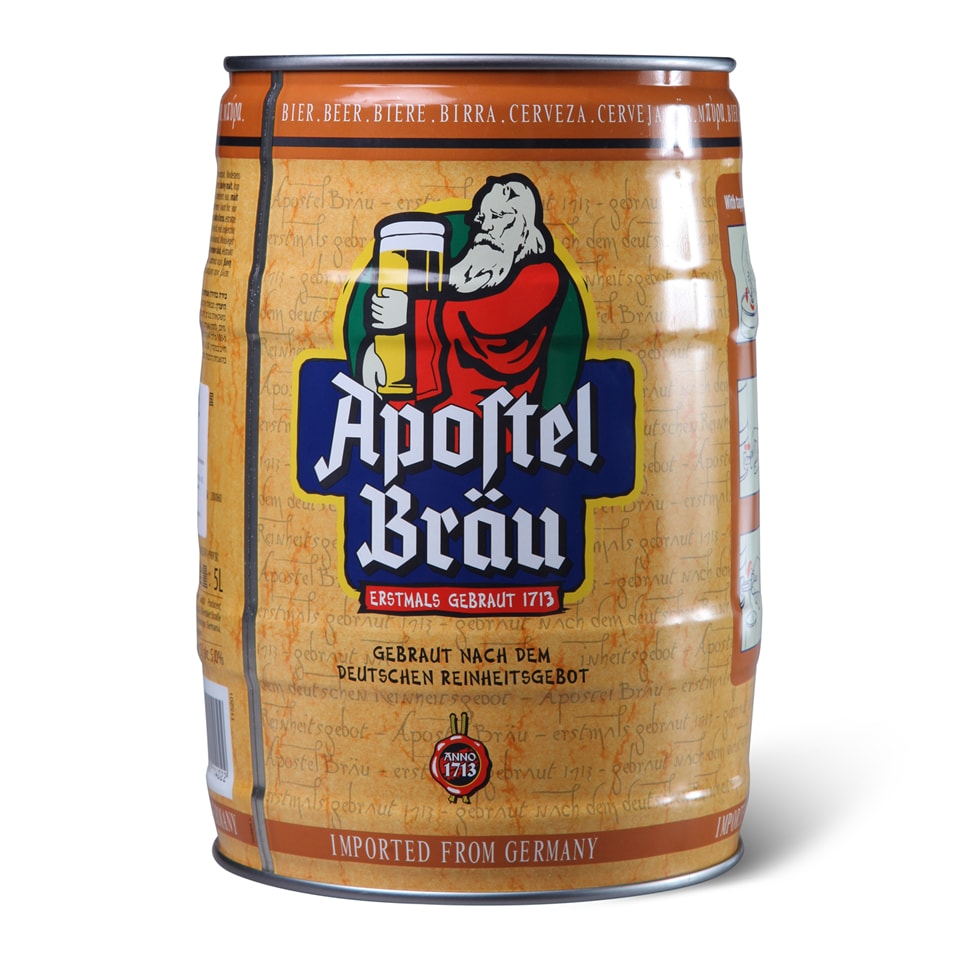 Apostel Brau | Pivo Apostelbrau Pils KEG 5l | Maxi