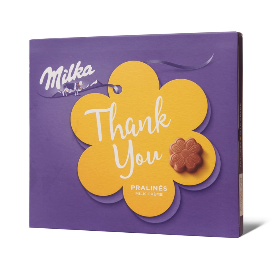 Milka | Pralina Milka Thank you 110g | Maxi