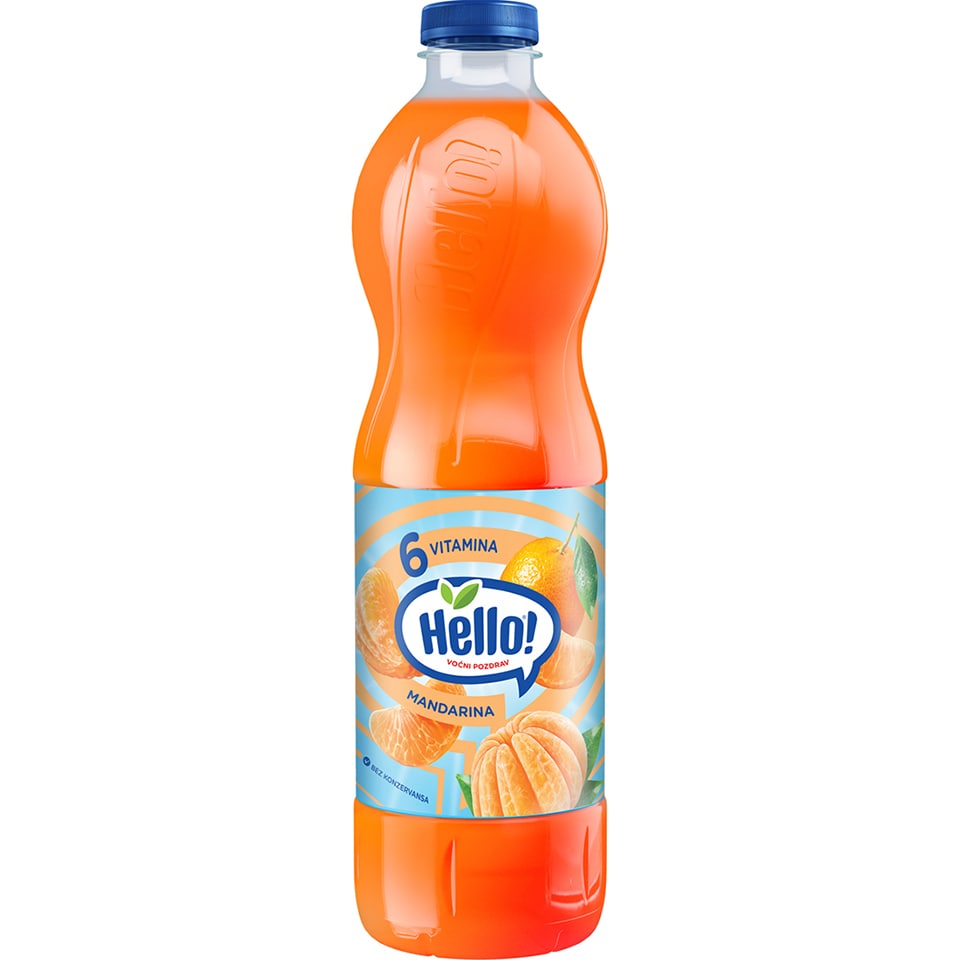 Hello | Sok mandarina Hello pet 1,5l | Maxi