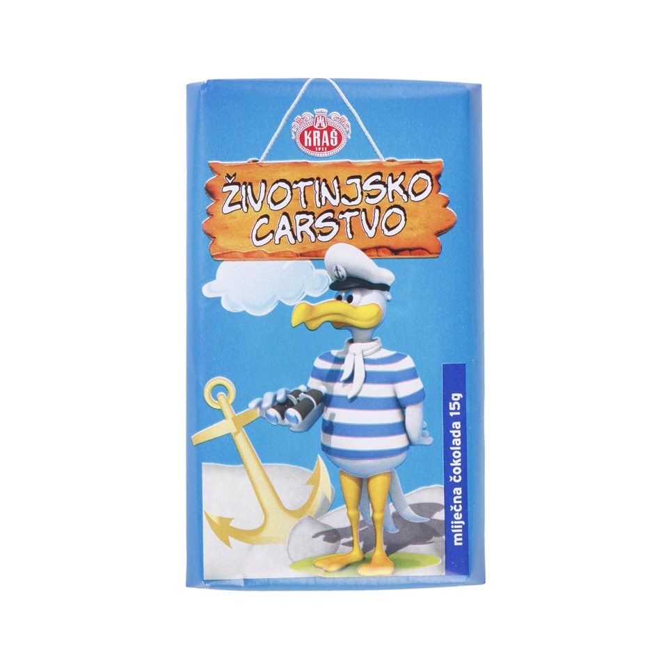 Kras | Cokolada Zivotinjsko carstvo Kras 15g | Maxi