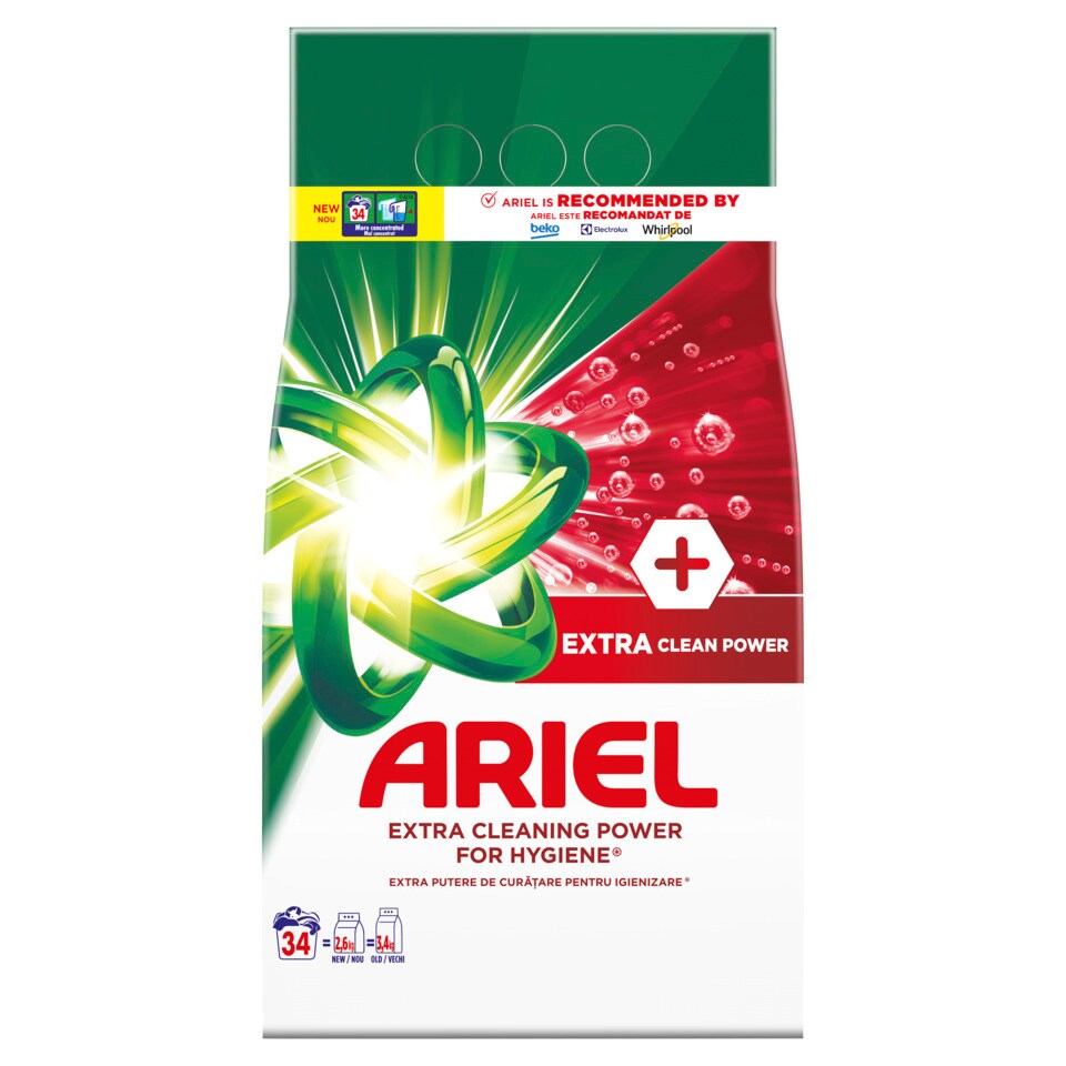 Ariel | Ariel Extra Clean 2,55kg 34W | Maxi