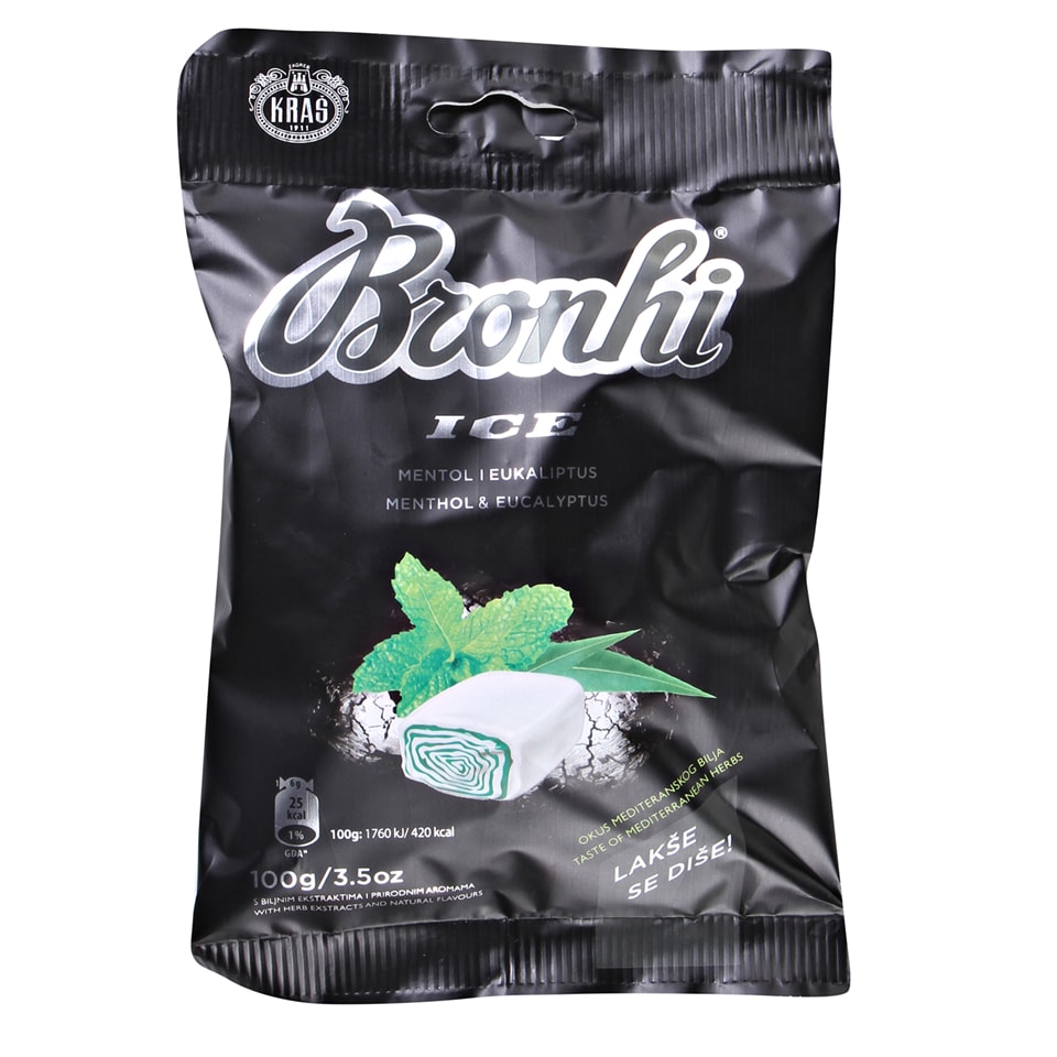 Bronhi | Bombone Bronhi Ice 100g | Maxi