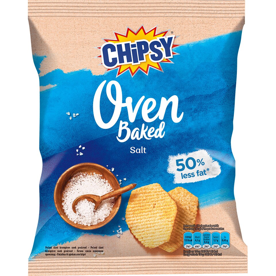 Chipsy | Cips slani Oven Chipsy 70g | Maxi
