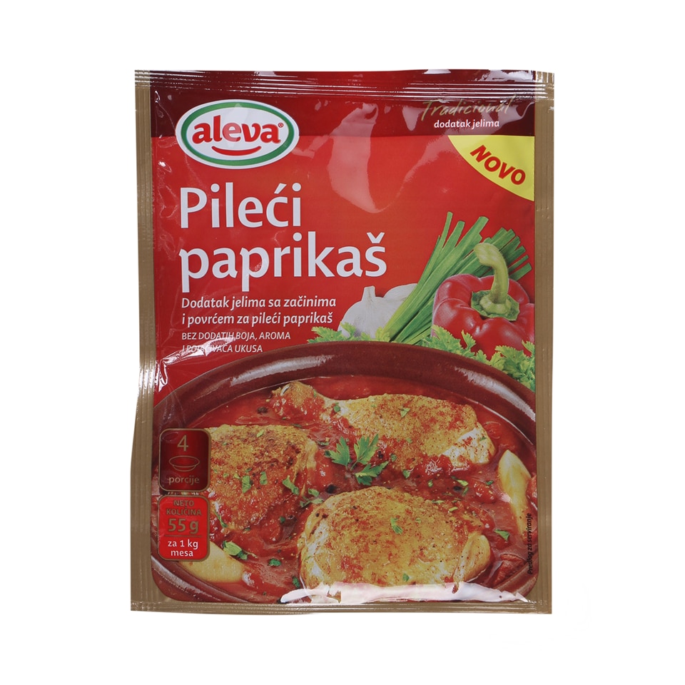 Aleva | Zacin za Pileci paprikas 55g | Maxi