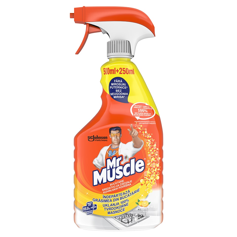 Mr.Muscolo | Sredstvo za cisc.kuhinje Mr.Muscle 750ml | Maxi