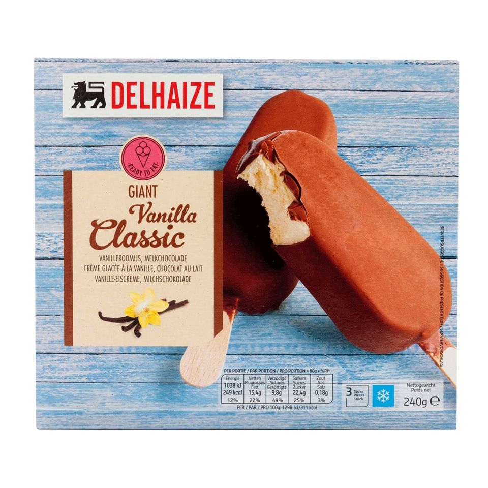 DLL | Sladoled stapic van-cok DLL 3kom 240g | Maxi