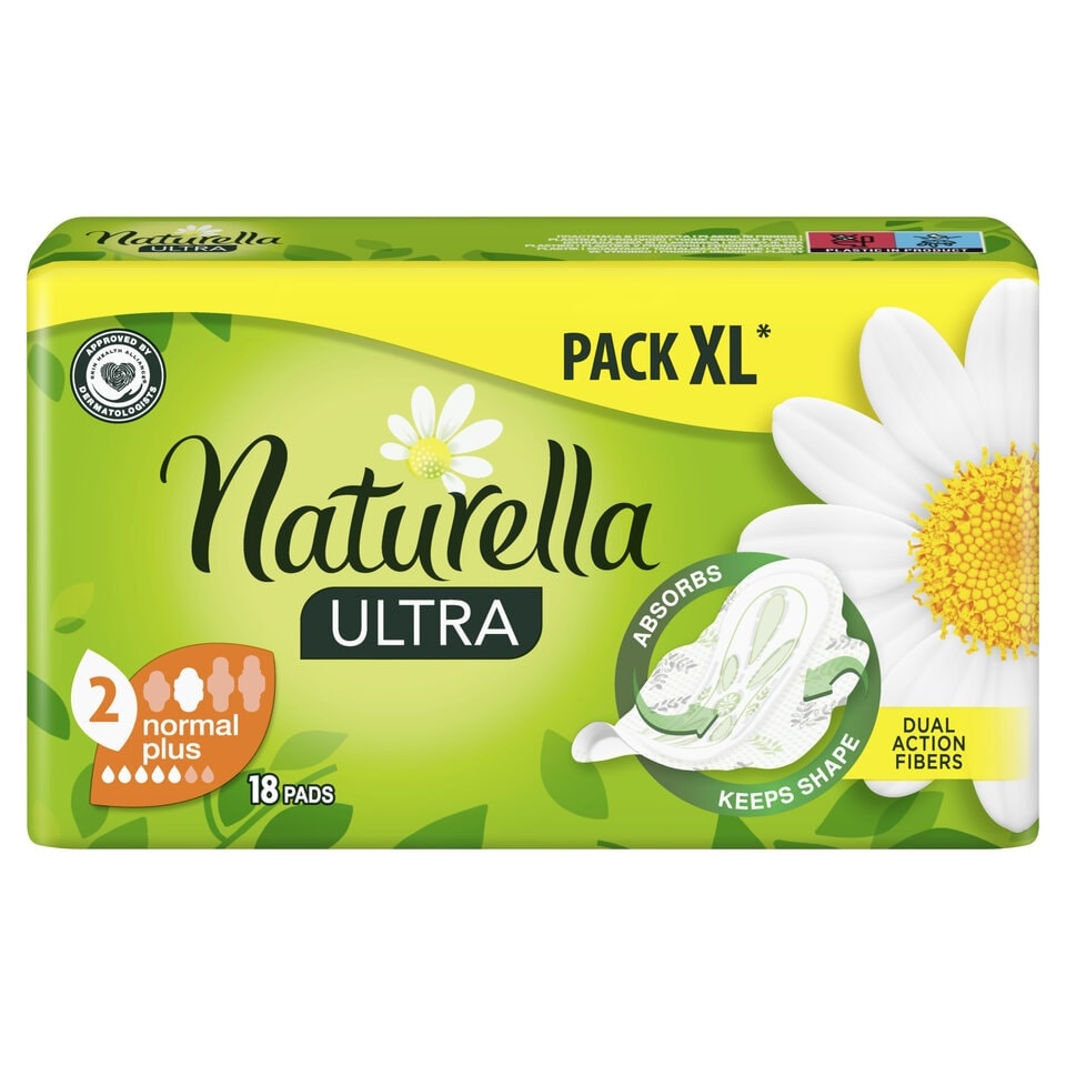 Naturella | Ulosci Naturella Normal Plus Duo 18/1 | Maxi