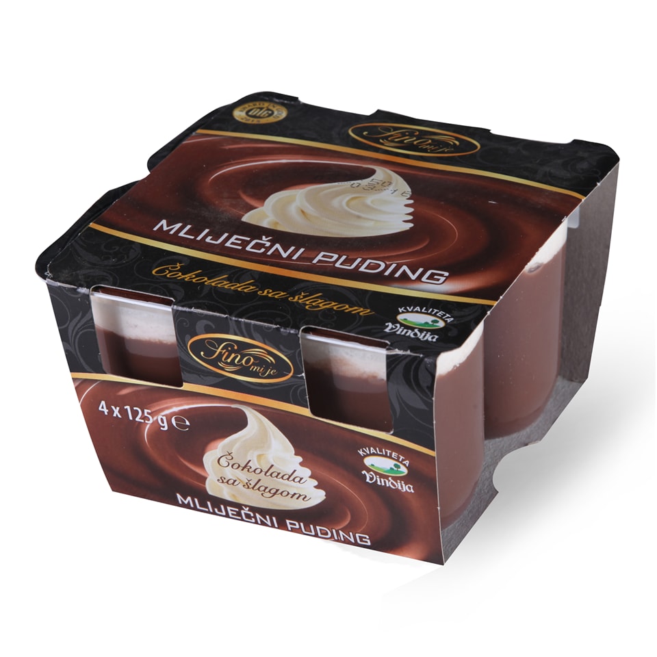 Vindija | Puding cokolada sa slagom Vindija 500g | Maxi