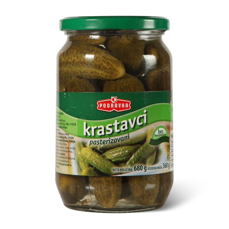Podravka | Krastavci Podravka 680g | Maxi