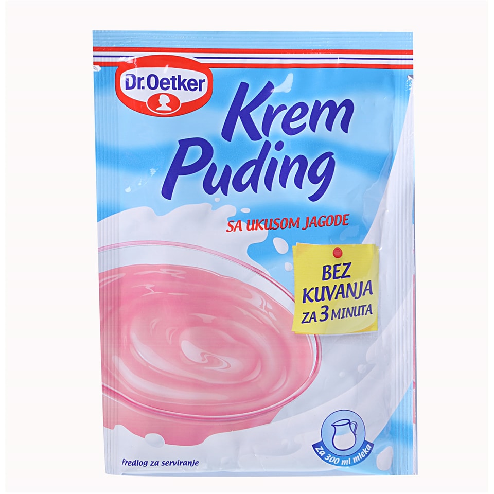 Dr Oetker | Puding jagoda Dr Oetker bez kuvanja | Maxi