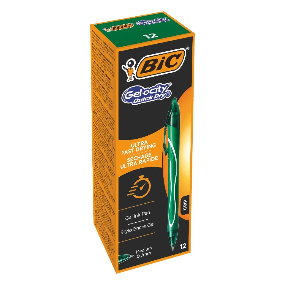 BIC | Gelocity ball pen quick dry he.ol.zelena | Maxi