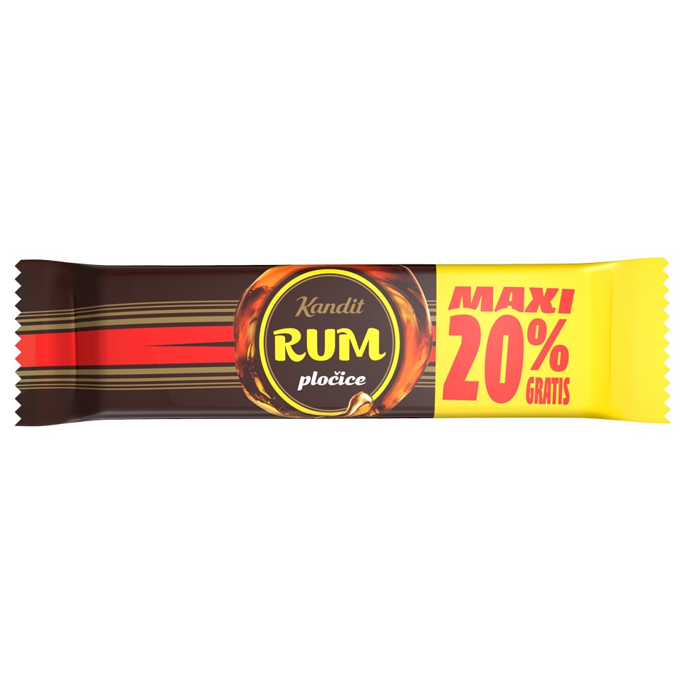 Kandit | Rum plocica Kandit 45g+20gratis | Maxi