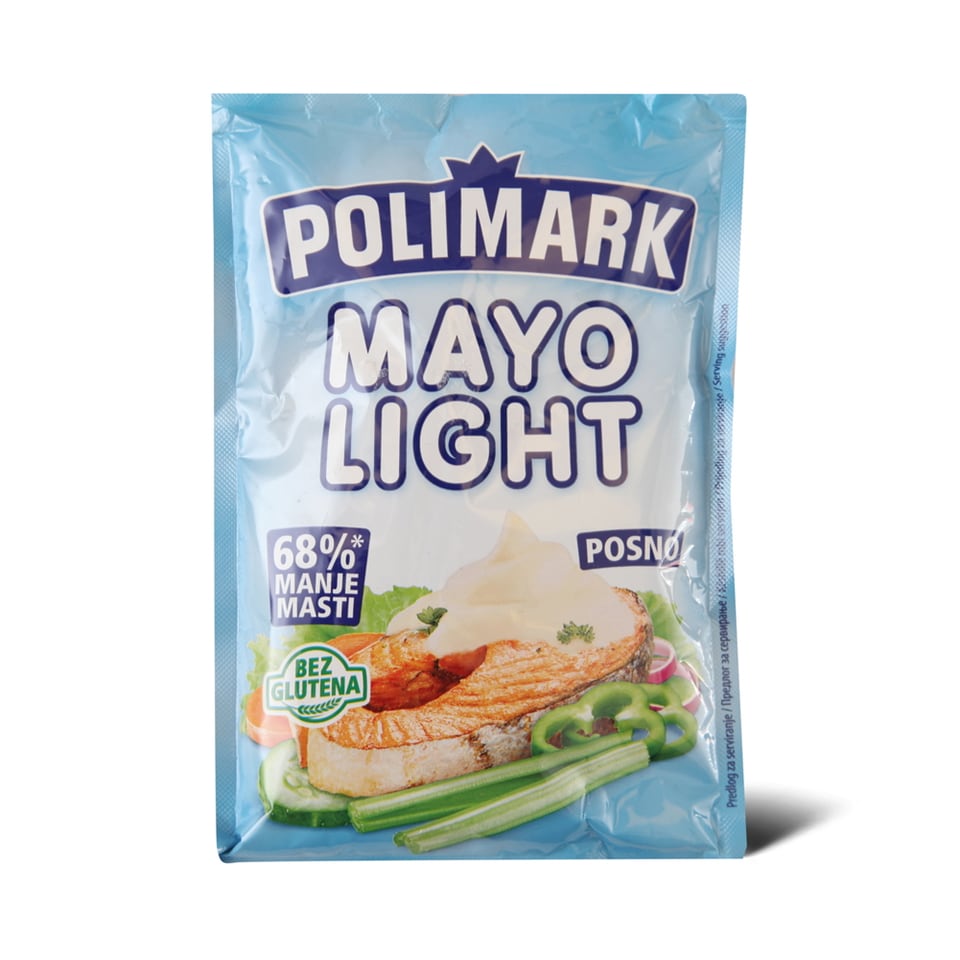 Polimark | Majonez light kesa Polimark 180ml | Maxi