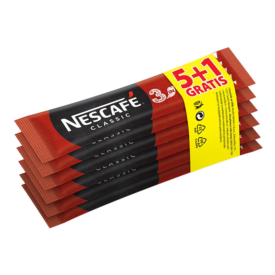 3in1 | Kafa Classic 3u1 Nescafe 16,5g 5+1gratis | Maxi