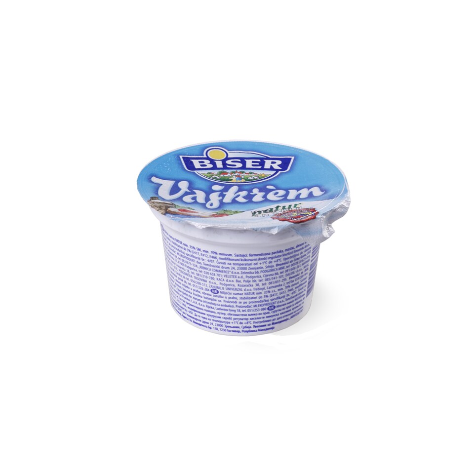 Biser | Namaz Vajkrem natur Biser 100g | Maxi