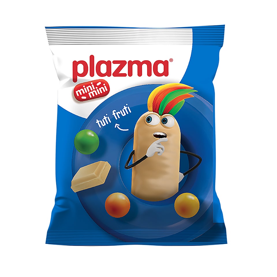 Plazma | Keks Plazma mini coko tuti fruti 45g | Maxi