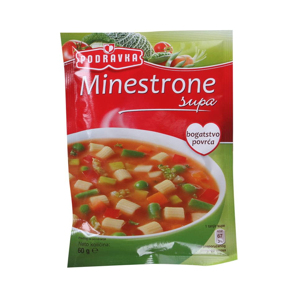 Podravka | Supa Minestrone Podravka 60g | Maxi