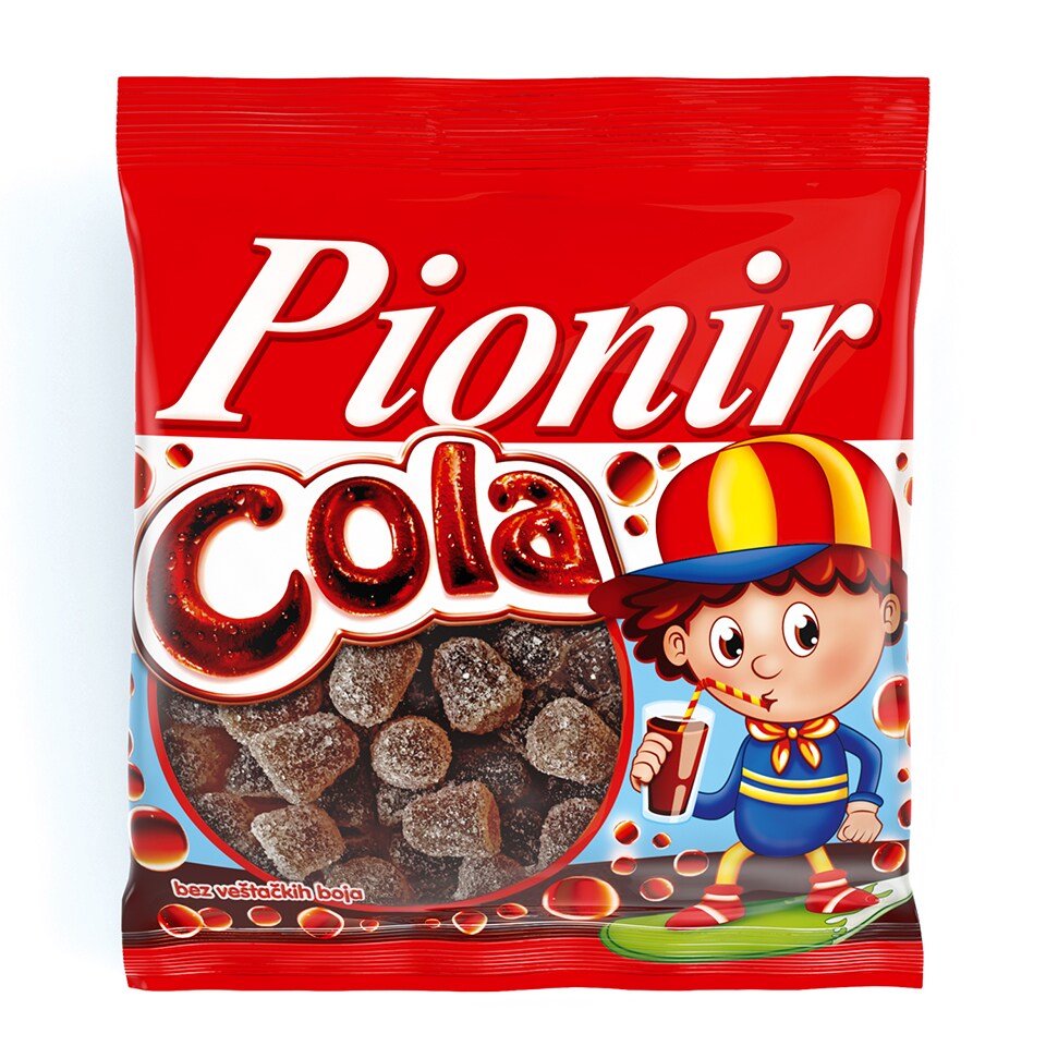 Pionir | Bombone gumene Cola Pionir 100g | Maxi