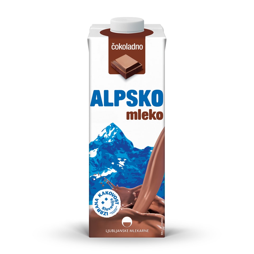 Dukat | Alpsko cokoladno mleko 1l | Maxi