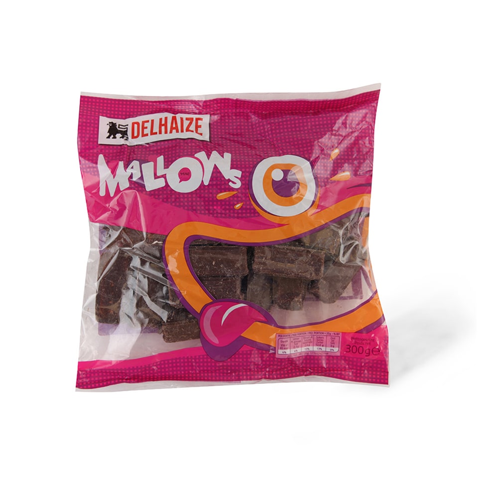 DLL | Bombone penaste Marshmall choco 300g | Maxi