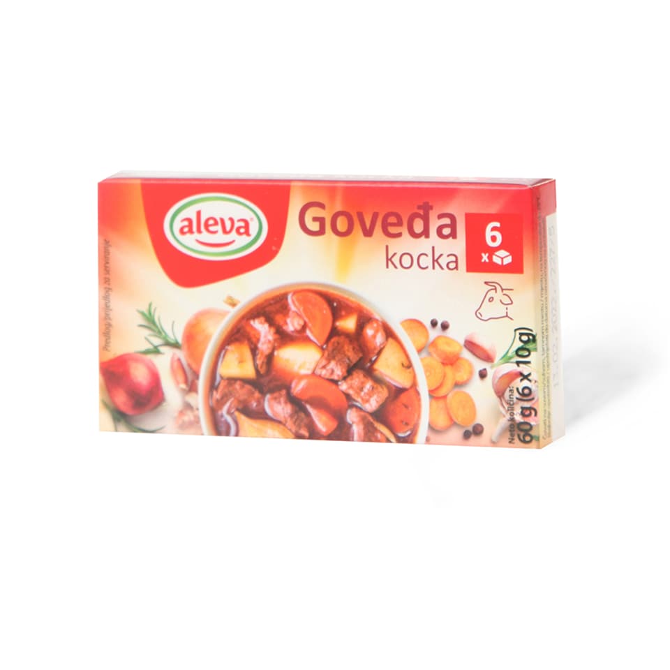 Aleva | Kocka govedja Aleva 60g | Maxi