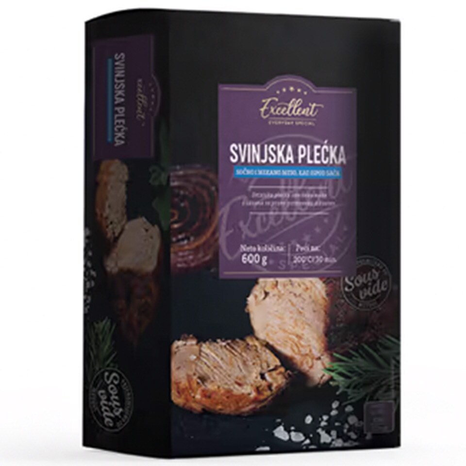 Excellent | Svinjska plecka 600g | Maxi