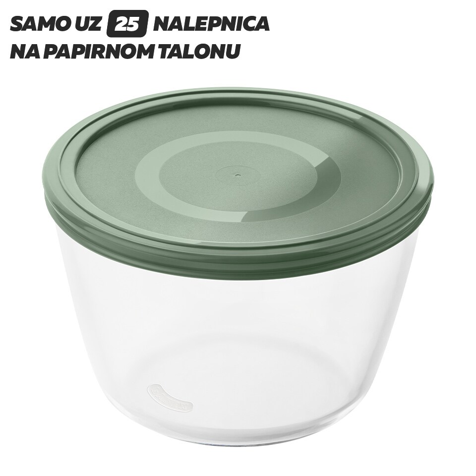 L - FOUNDERS OF LOYALTY | Okrugla posuda sa poklopcem 1,6l Pyrex | Maxi