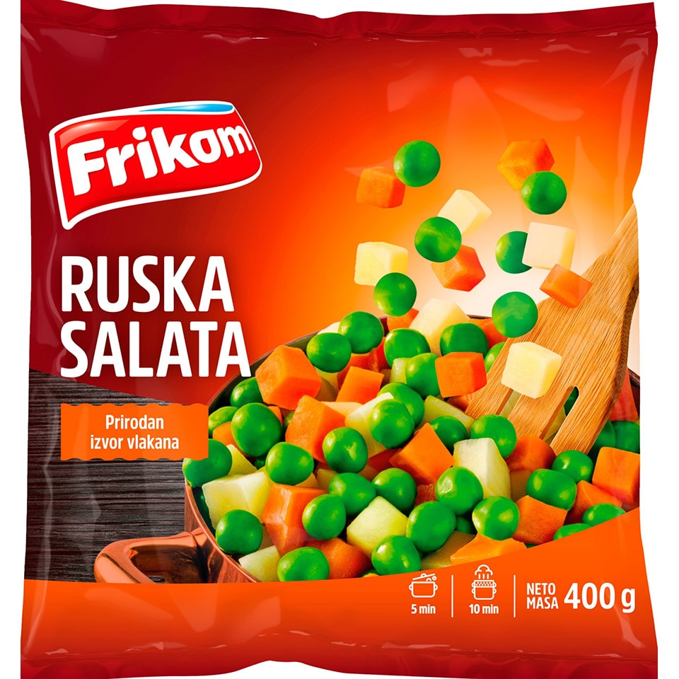 Frikom | Smrz.mesavina/ruska salata Frikom 400g | Maxi