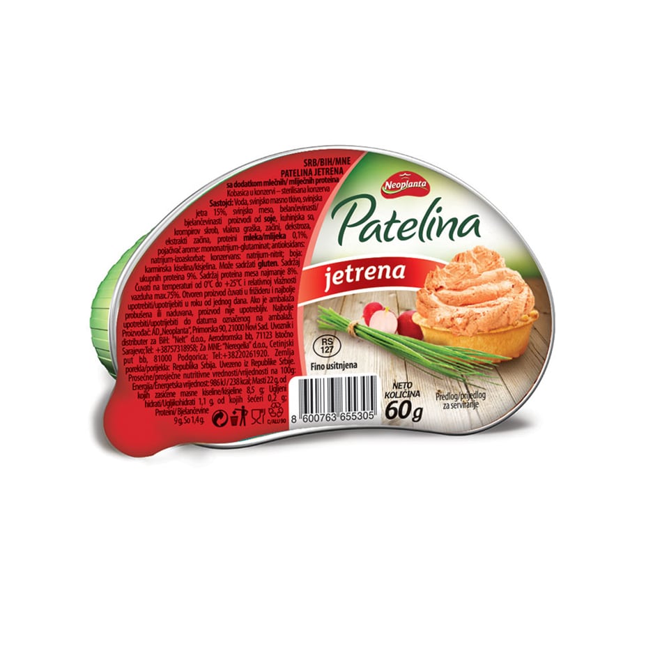 Patelina | Pasteta jetrena Patelina 60g | Maxi