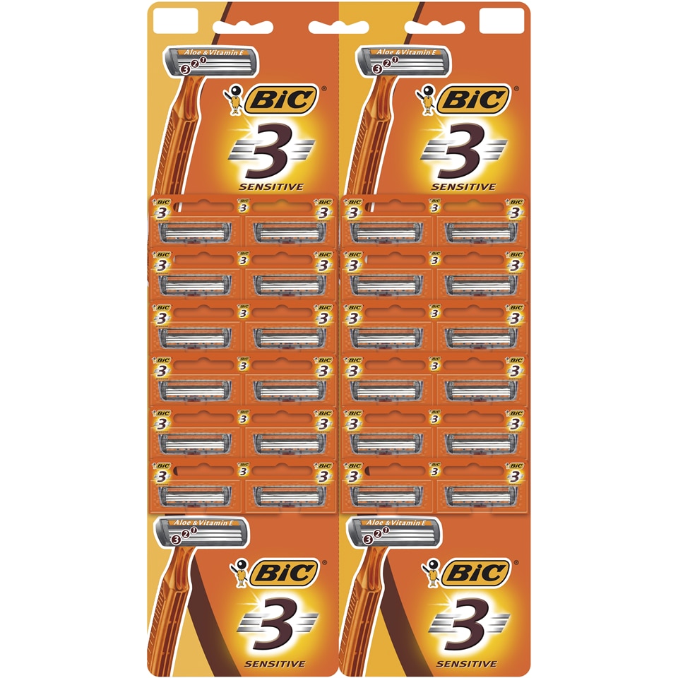 BIC | Bic 3 Sensitive Hc of 24 | Maxi