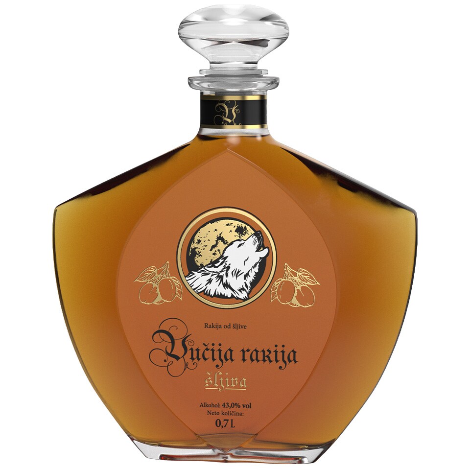 Vucija rakija | Rakija-sljiva 43% Vucija rakija 0.7l | Maxi