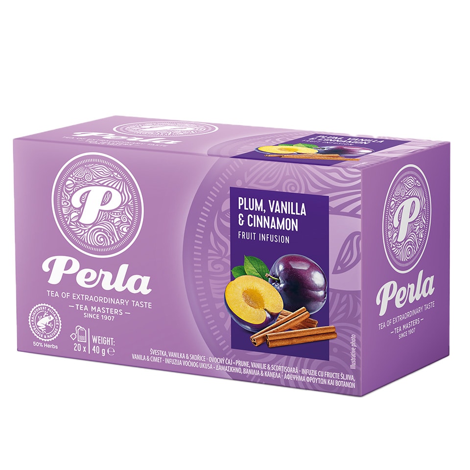 Perla | Caj sljiva&vanila&cimet Perla 40g | Maxi
