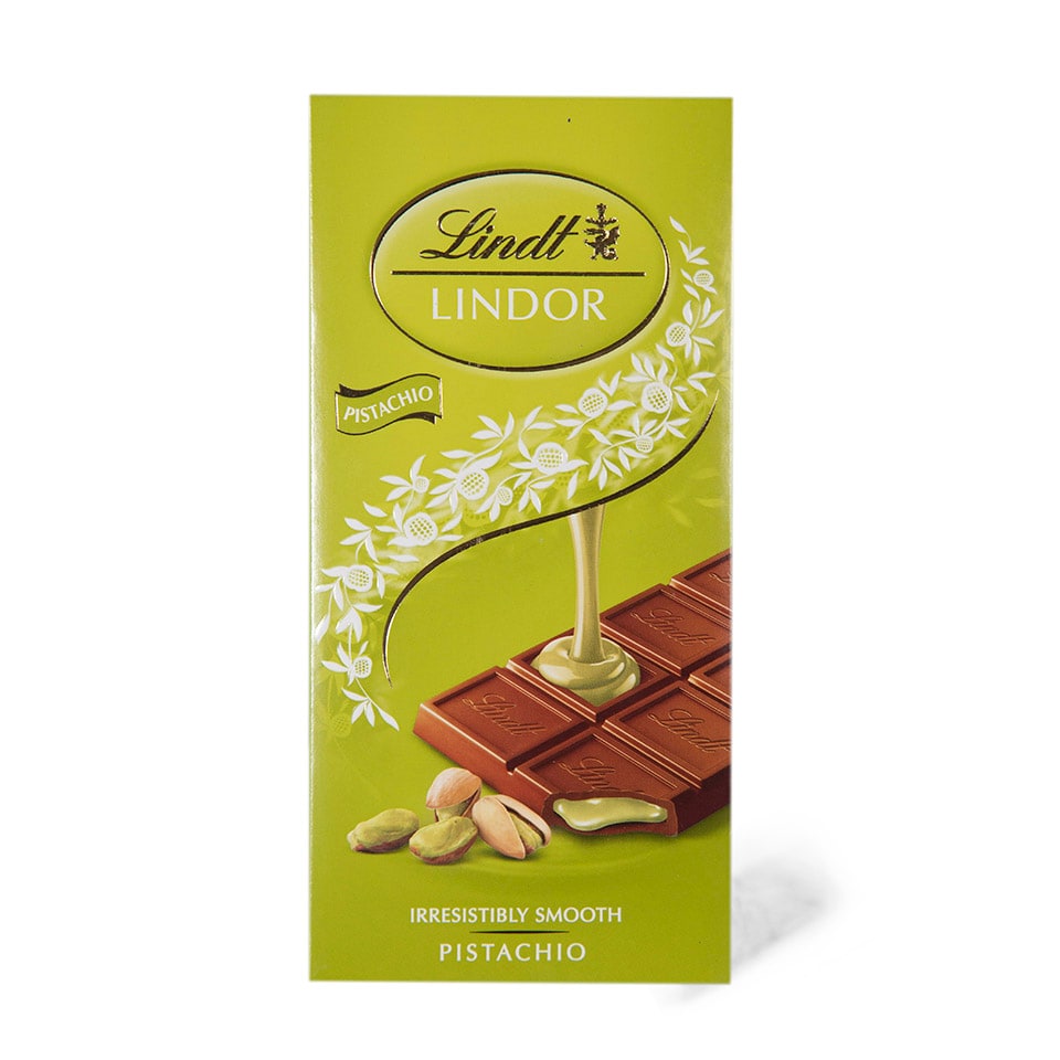 Lindt | Cokolada Lindor pistaci Lindt 100g | Maxi