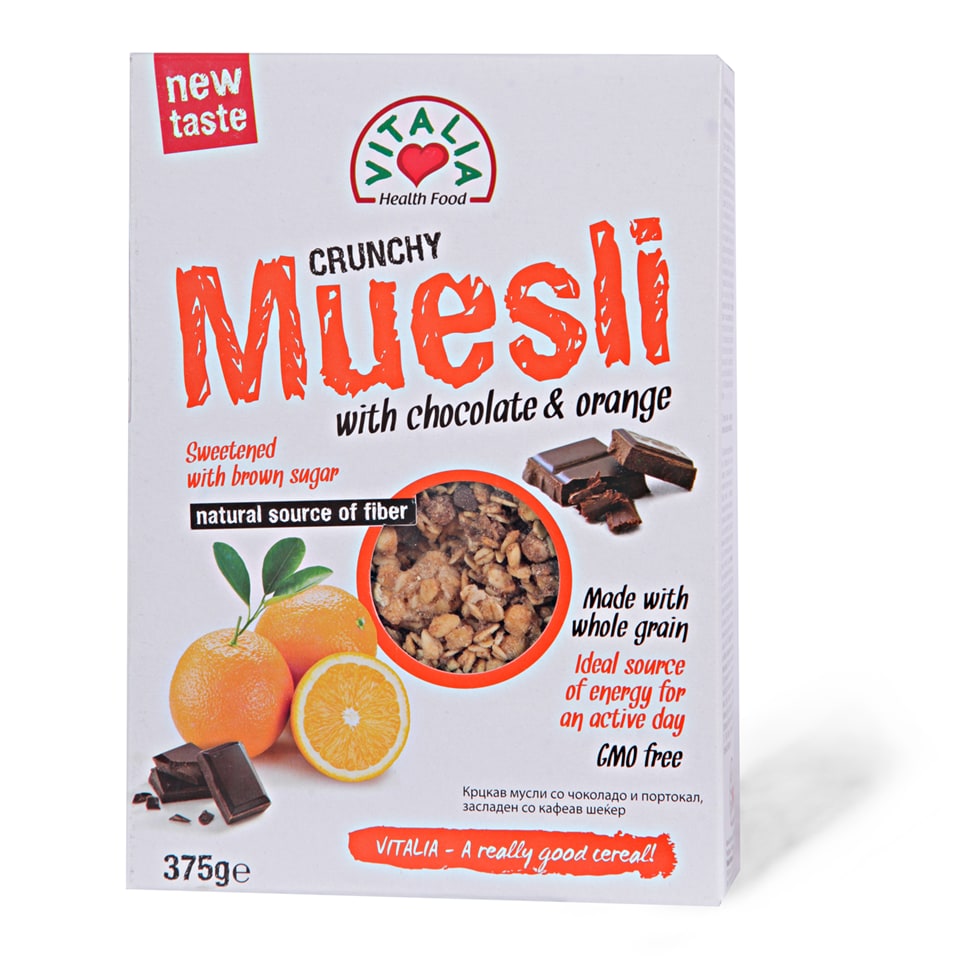 Vitalia | Musli Vitalia Crunchy narandz.cok.375g | Maxi