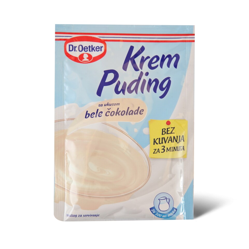 Dr Oetker | Puding bela cokolada Dr Oetker 50g | Maxi