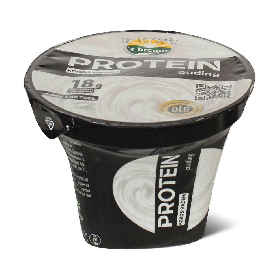Z Bregov | Puding protein kokos Zbregov 180g | Maxi