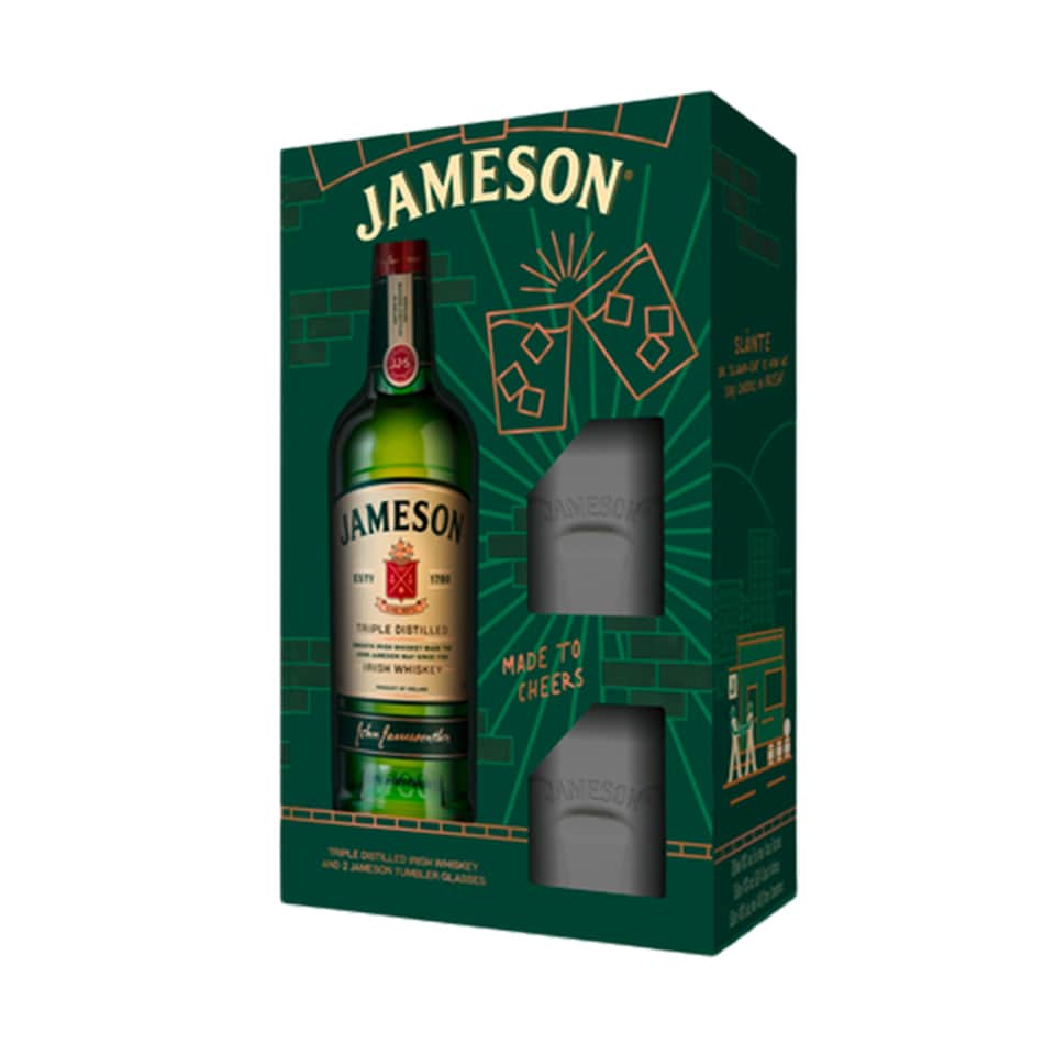 Jameson | Whisky Jameson 0.75l + 2 case | Maxi
